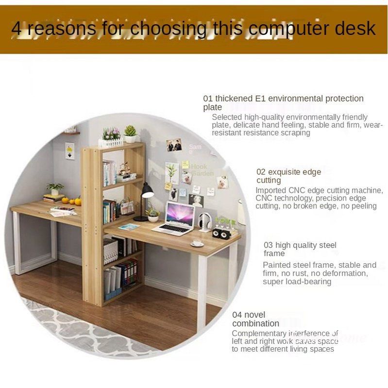 Double Study Table FREE DELIVERY, Furniture & Home Living, Furniture, Tables & Sets on Carousell