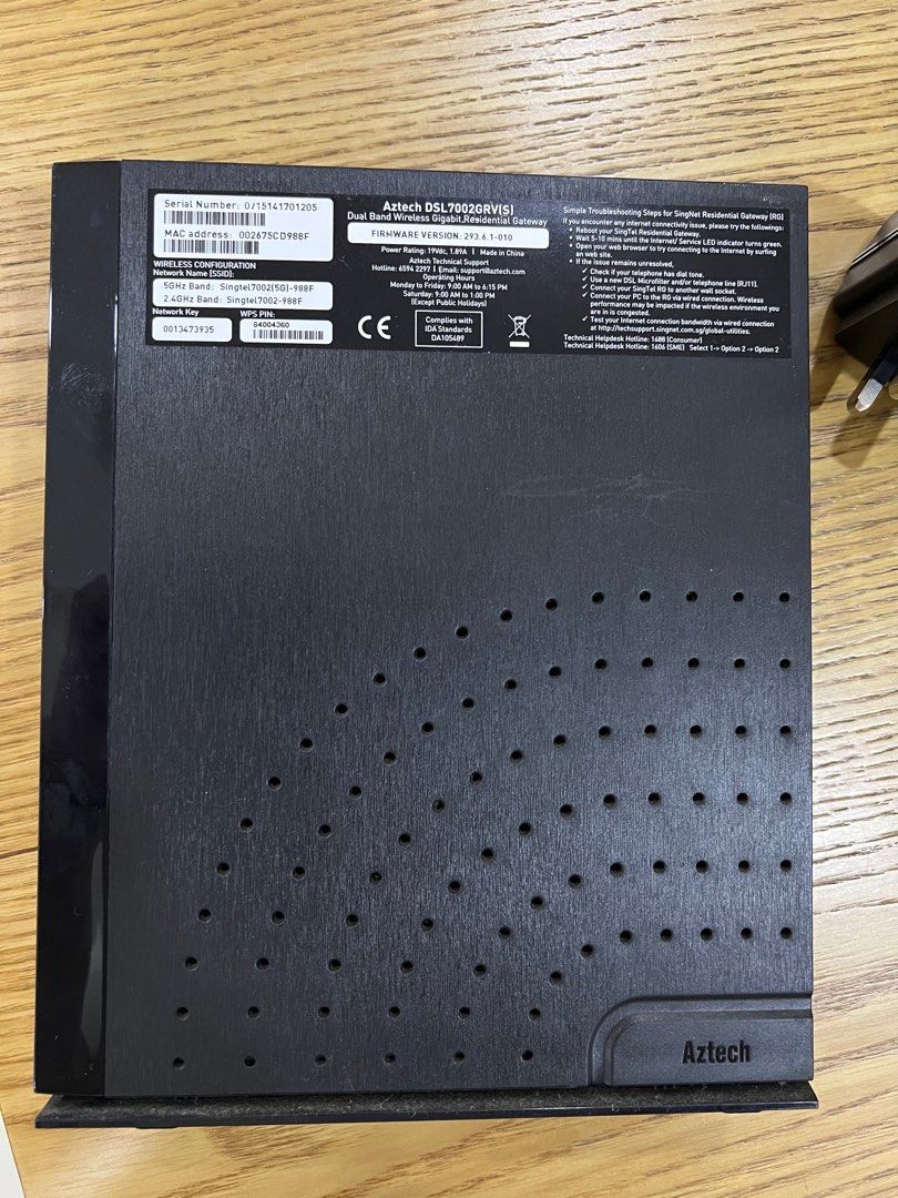 Dual band wireless router Aztech, Computers & Tech, Parts & Accessories ...