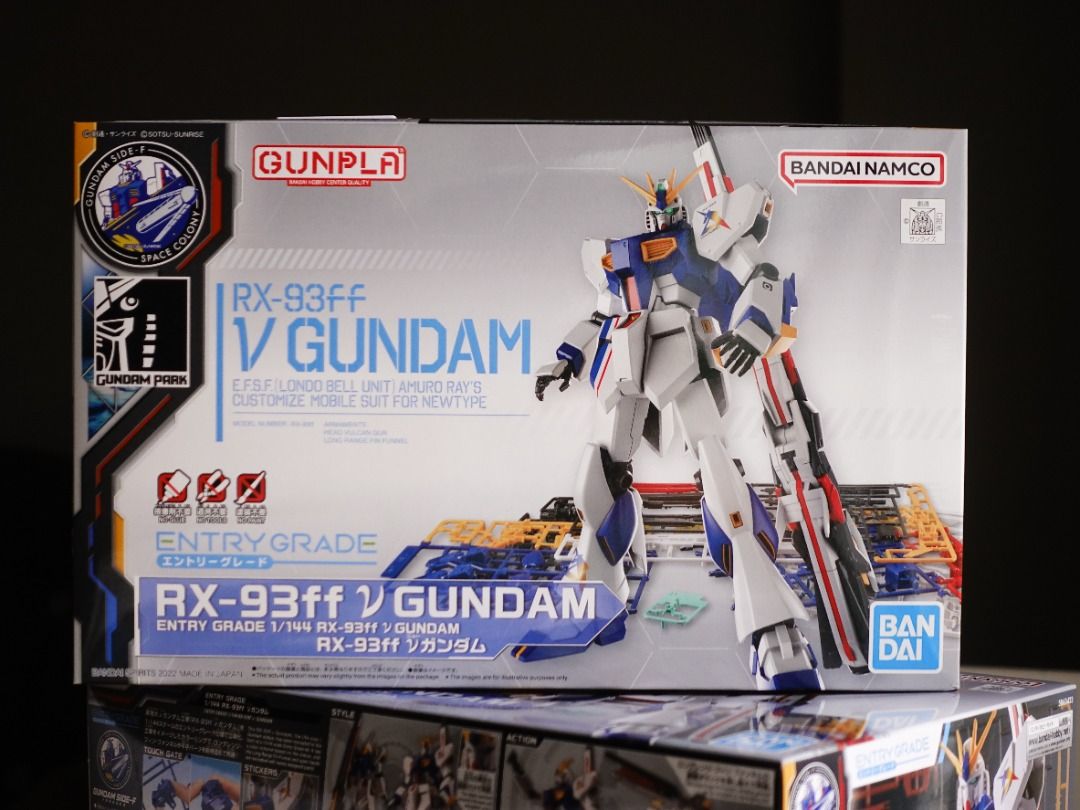 EG 1/144 RX-93FF NU Gundam, Hobbies & Toys, Toys & Games on Carousell