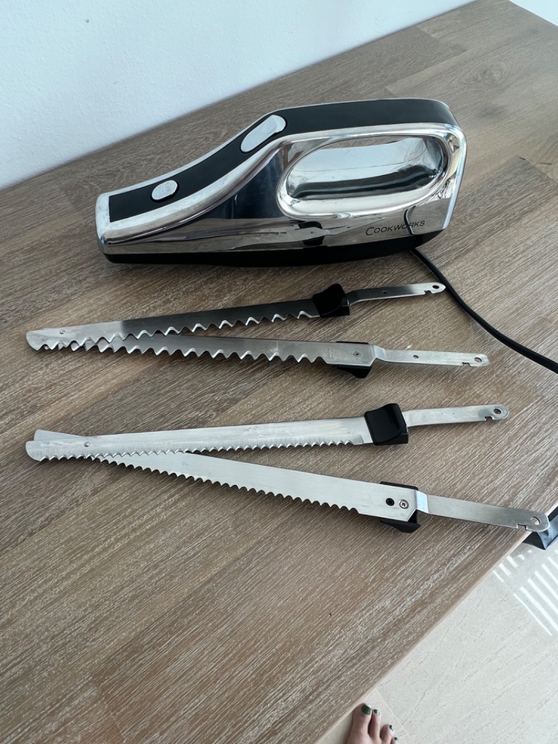 Electric kitchen knife, Furniture & Home Living, Kitchenware ...