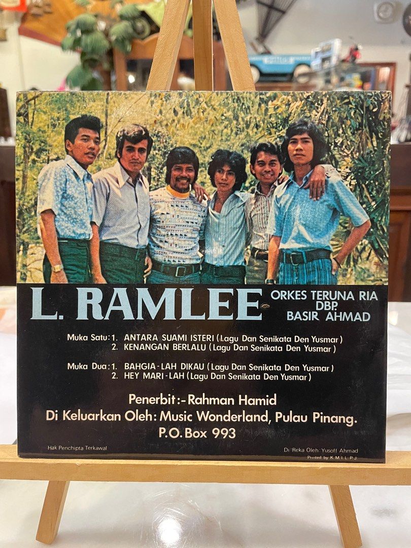 Ep L. Ramlee & Orkes Teruna Ria, Hobbies & Toys, Music & Media, Vinyls ...
