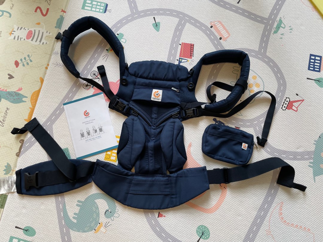 Ergo Omni 360 cool air mesh (Navy), Babies & Kids, Going Out, Carriers ...