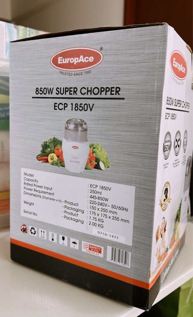 Europace Super Chopper, TV & Home Appliances, Kitchen Appliances ...
