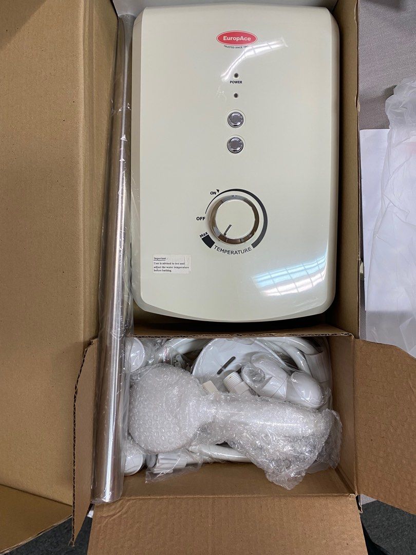 EuropAce Water Heater Shower, TV & Home Appliances, Water Heater ...