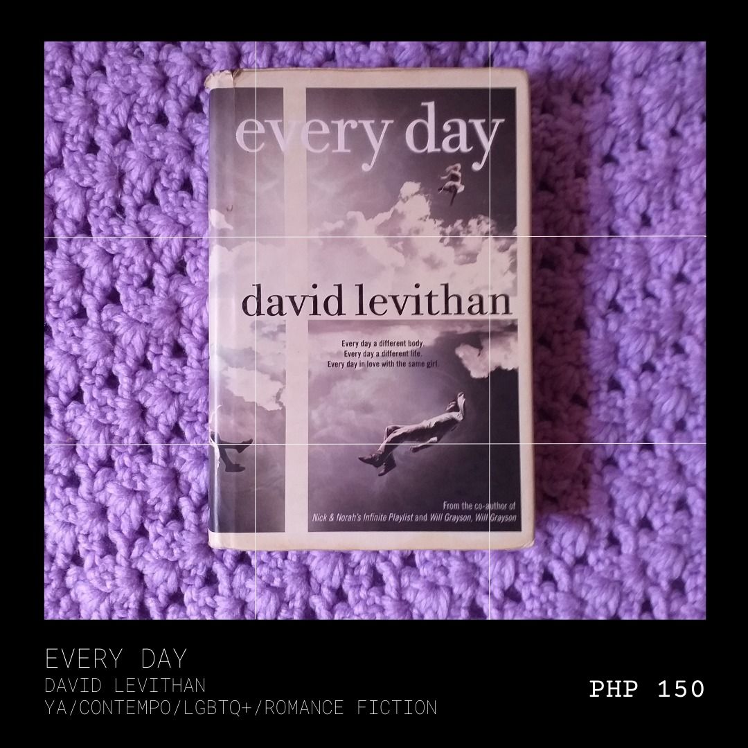 EVERY DAY: DAVID LEVITHAN, Hobbies & Toys, Books & Magazines, Fiction ...