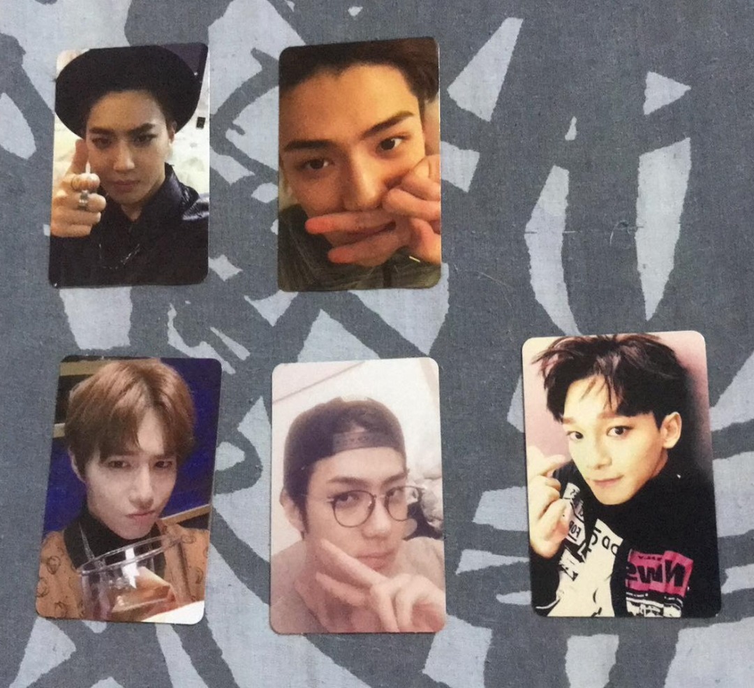 EXO OFFICIAL PHOTOCARDS on Carousell