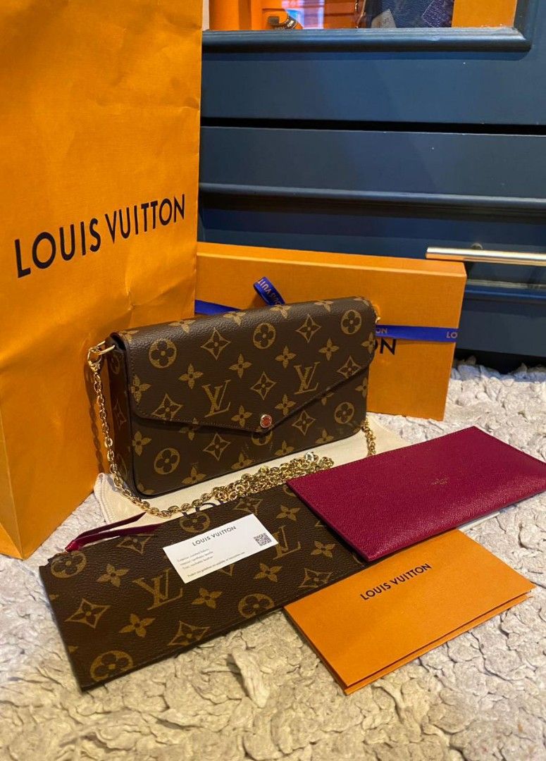 Fast Sale - Last 1pcs BNIB Louis Vuitton Felice GM Mono 2023 Complete set •Nett •Exclude ongkir ...