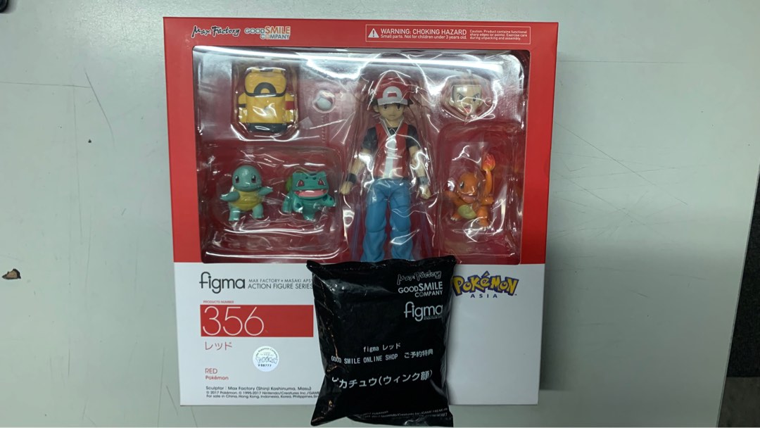 全新Figma 356 Red 連特典, 興趣及遊戲, 玩具 & 遊戲類 - Carousell