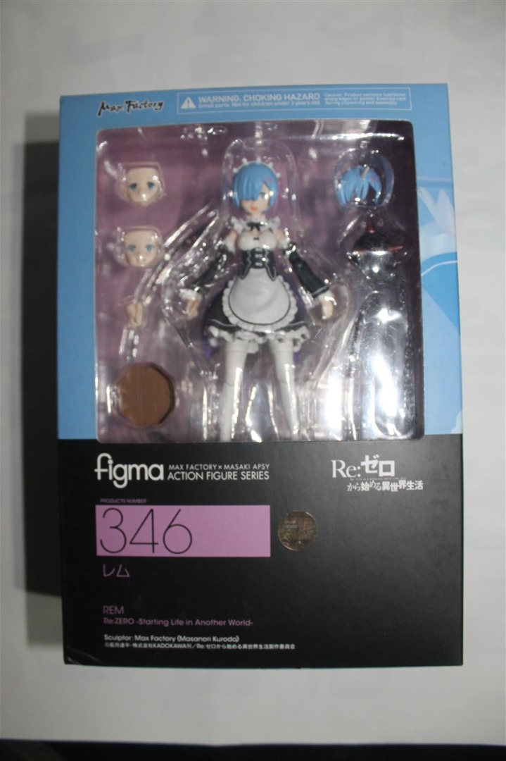 Figma Re Zero Set 346 Rem and 347 Ram on Carousell