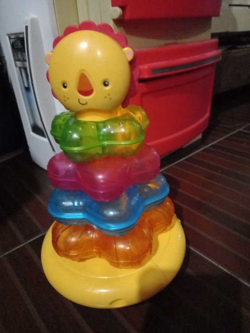 Fisher Price Star Stacking Toy with lights and sound on Carousell