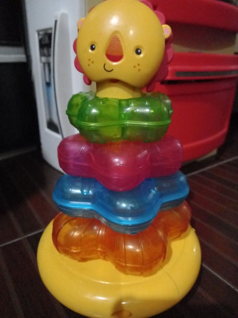 Fisher Price Star Stacking Toy with lights and sound on Carousell