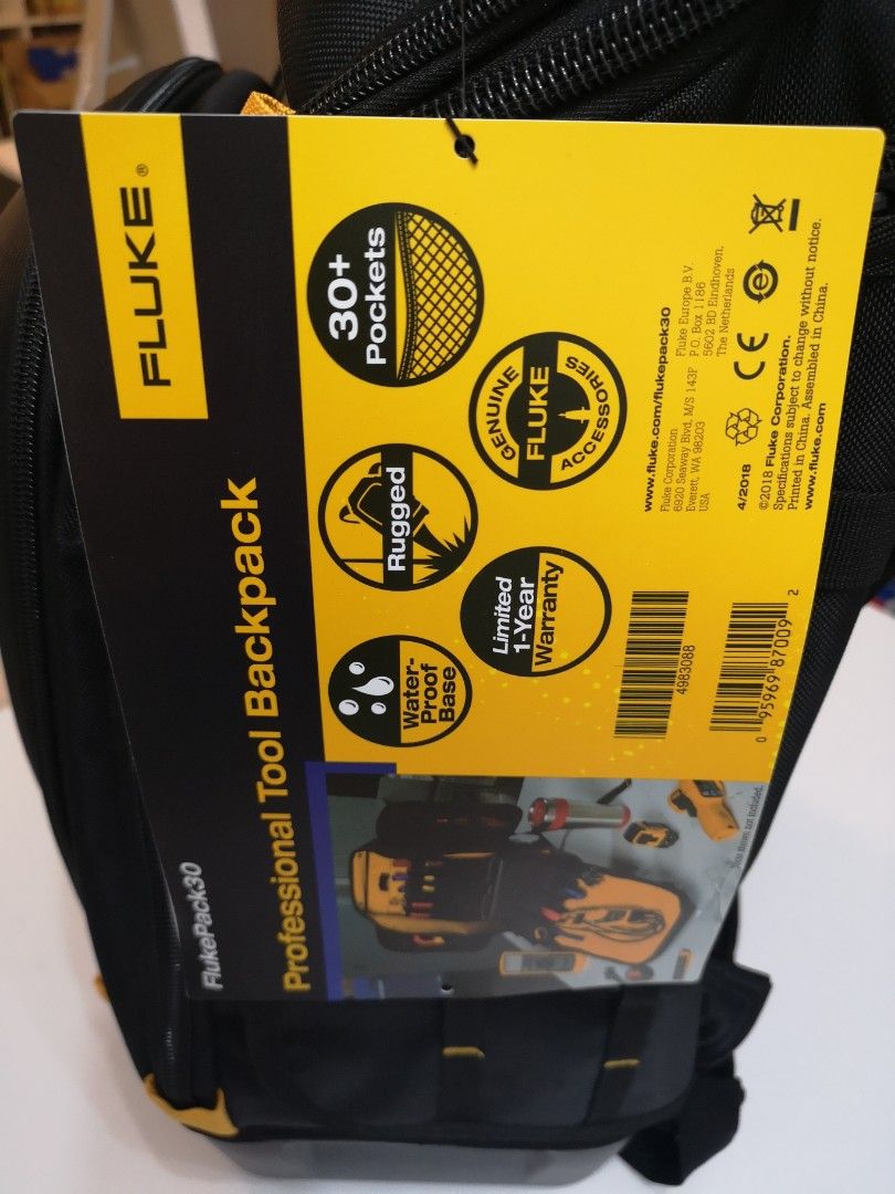 Fluke Pack30 Professional Tool Backpack, Mobile Phones & Gadgets, Other ...