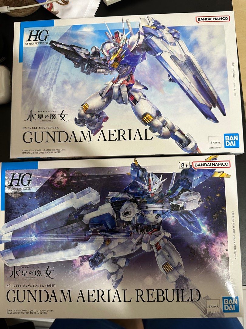 RG DESTINY IMPULSE / FM FULL MECHANICS AERIAL GUNDAM / HG FULL ARMOR ...