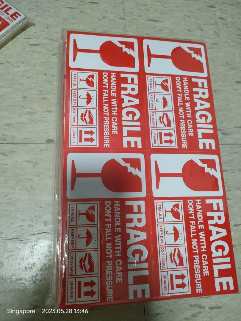 Fragile Sticker, Computers & Tech, Office & Business Technology on ...