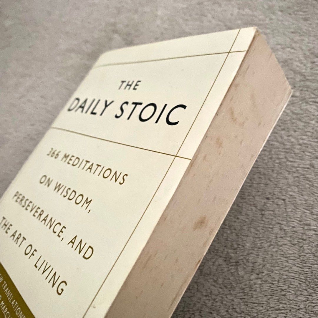 [FREE MAIL] The Daily Stoic: 366 Meditations on Wisdom, Perseverance ...
