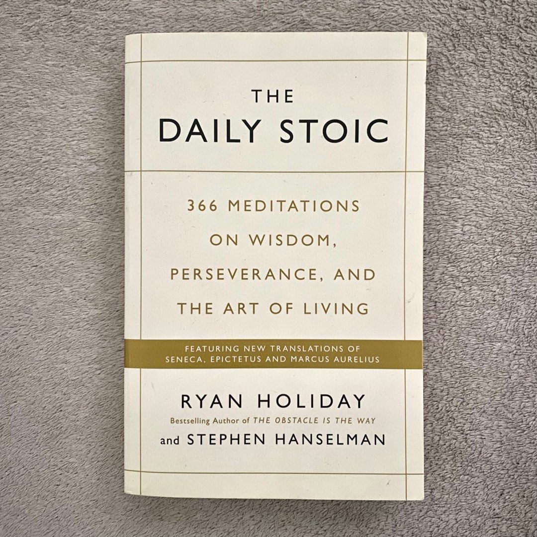 [FREE MAIL] The Daily Stoic: 366 Meditations on Wisdom, Perseverance ...