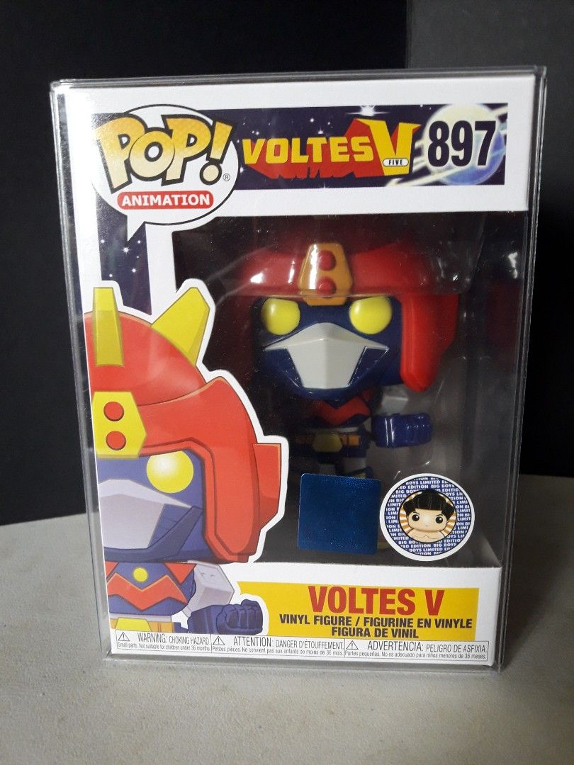Funko pop VOLTES V WITH HARD CASE, Hobbies & Toys, Toys & Games on ...