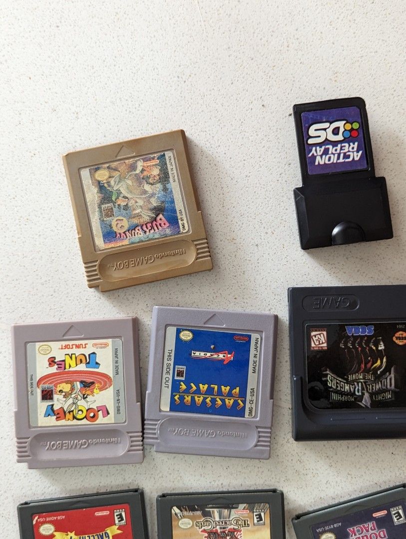 Gameboy Cartridges Nintendo advanced action replay dsi DS bug bunny 2 ...