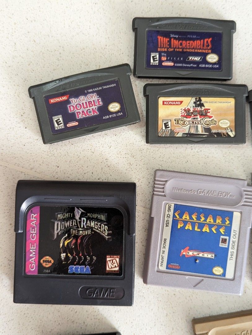 Gameboy Cartridges Nintendo advanced action replay dsi DS bug bunny 2 ...