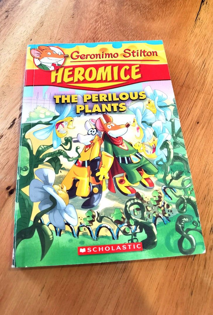 Genenimo Stilton Heromice The Perilous Plants Children Book, Hobbies ...