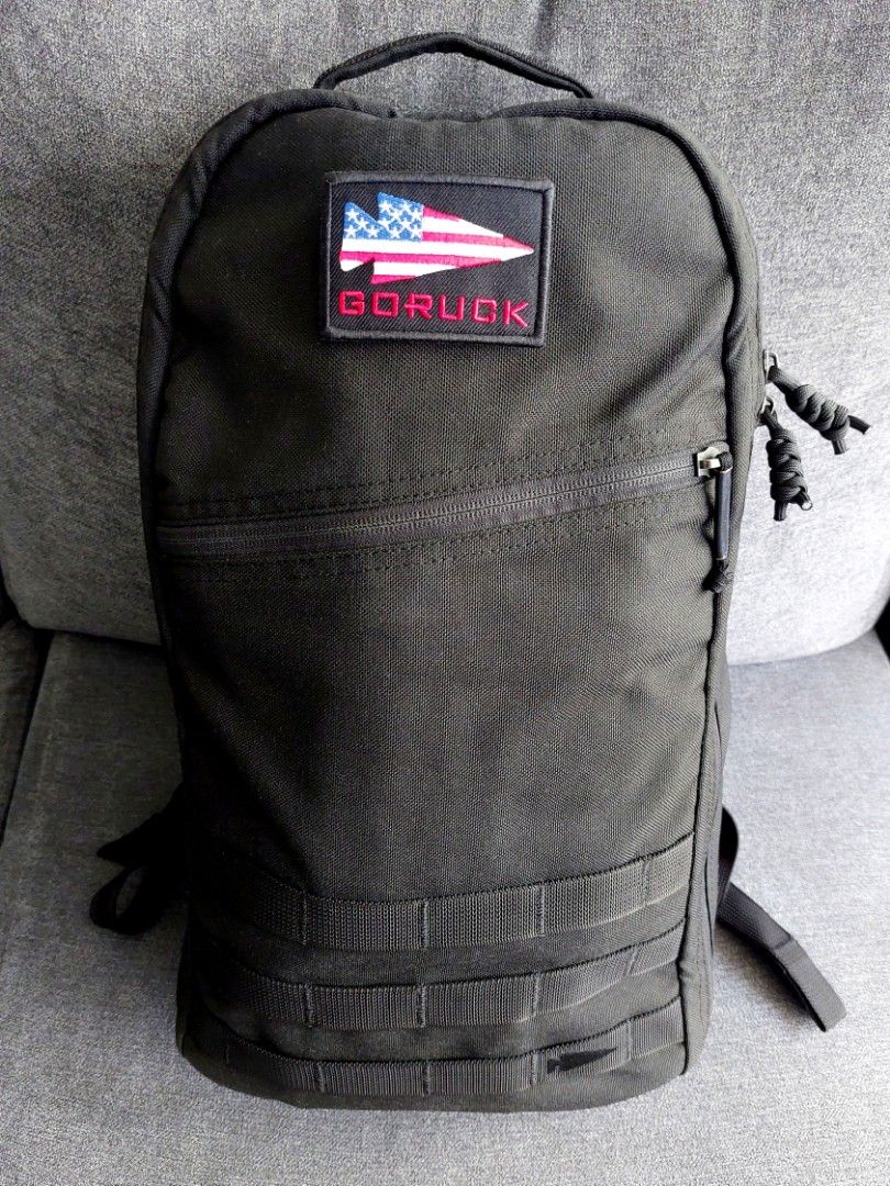Goruck Bullet 15 Liters in Black, MADE IN USA + OG Sternum Strap ($190 ...