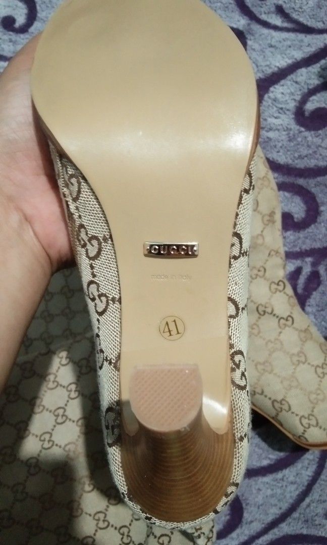 Gucci Lisa Over the Knee Boots, Women's Fashion, Footwear, Boots on Carousell