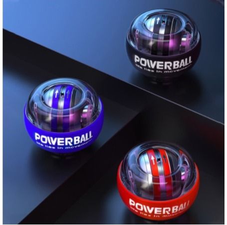 Gyro Ball Gyroscope LED Wrist Ball Power Gym Training Exercise Tool ...