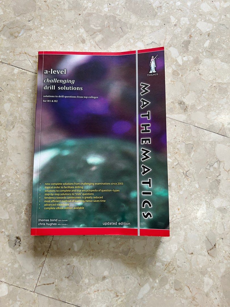 H2 Math A Level Assessment Book, Hobbies & Toys, Books & Magazines ...