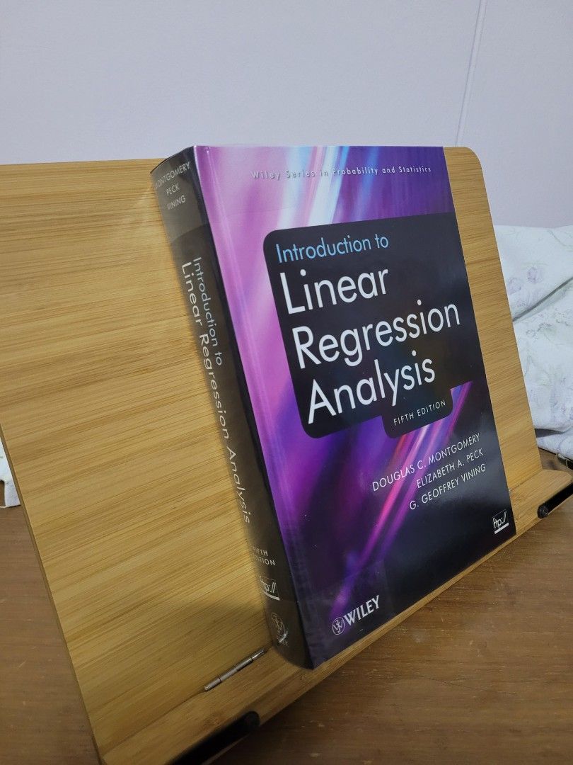 [Hardback] Linear Regression Analysis 5th Edition, Hobbies & Toys ...