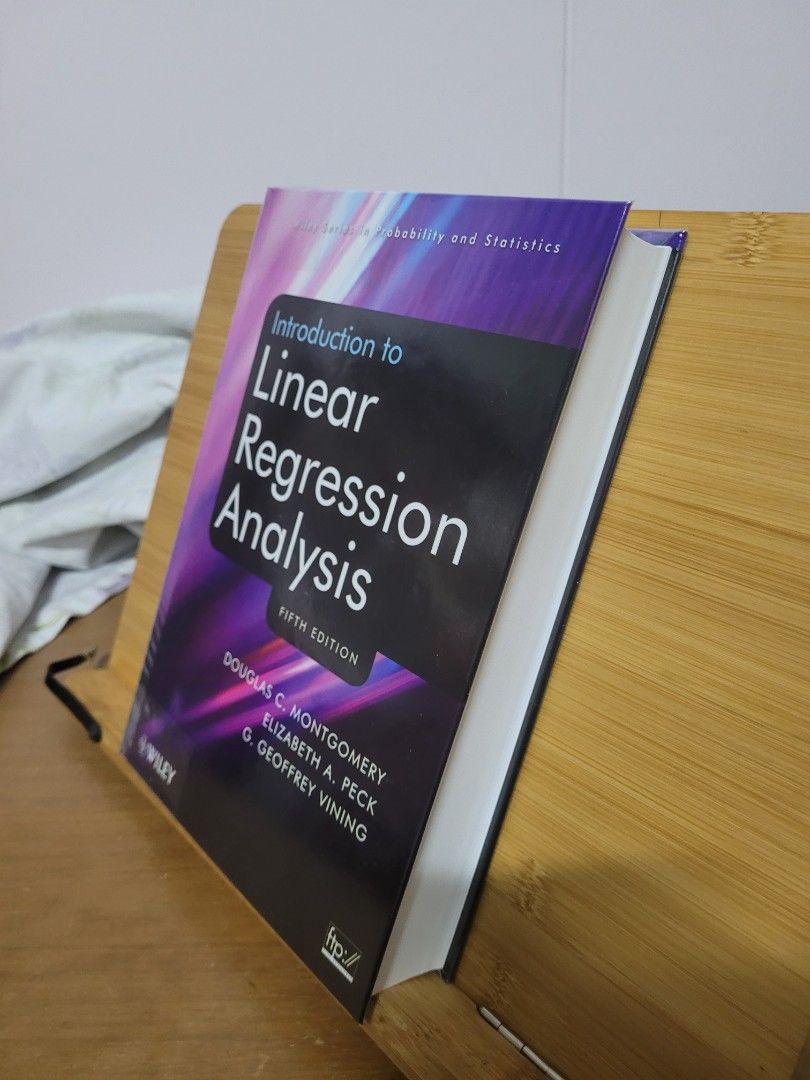 [Hardback] Linear Regression Analysis 5th Edition, Hobbies & Toys, Books & Magazines, Textbooks ...