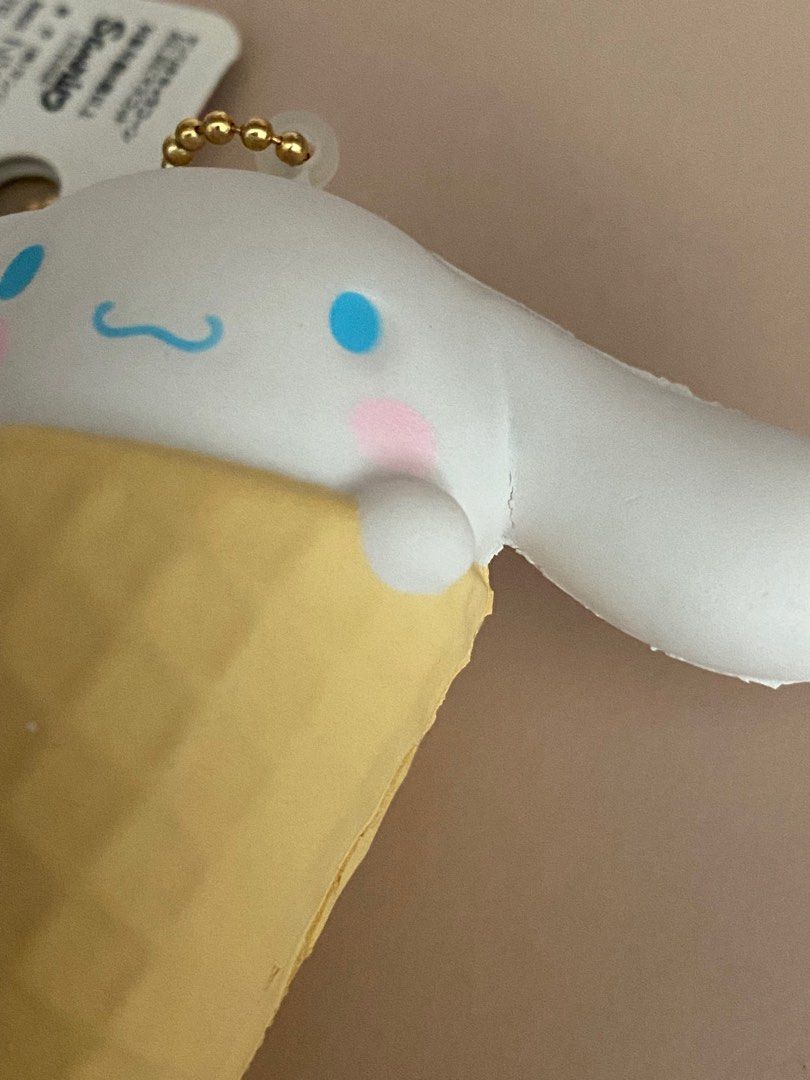 Hello Kitty and Cinnamoroll squishy keychain, Hobbies & Toys, Toys ...