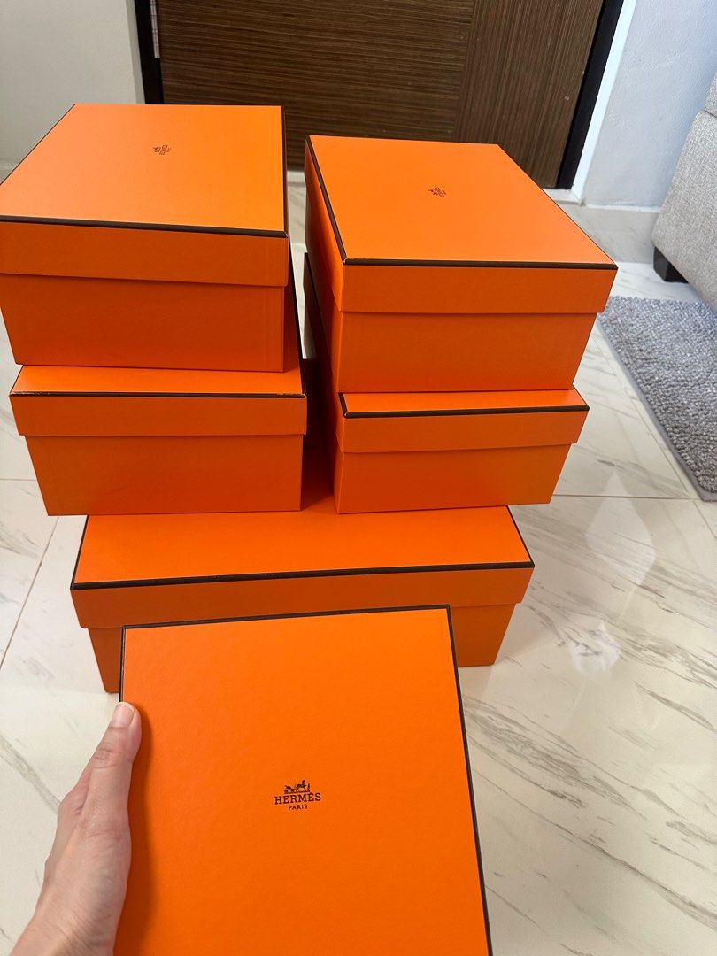 Hermes boxes, Luxury, Bags & Wallets on Carousell