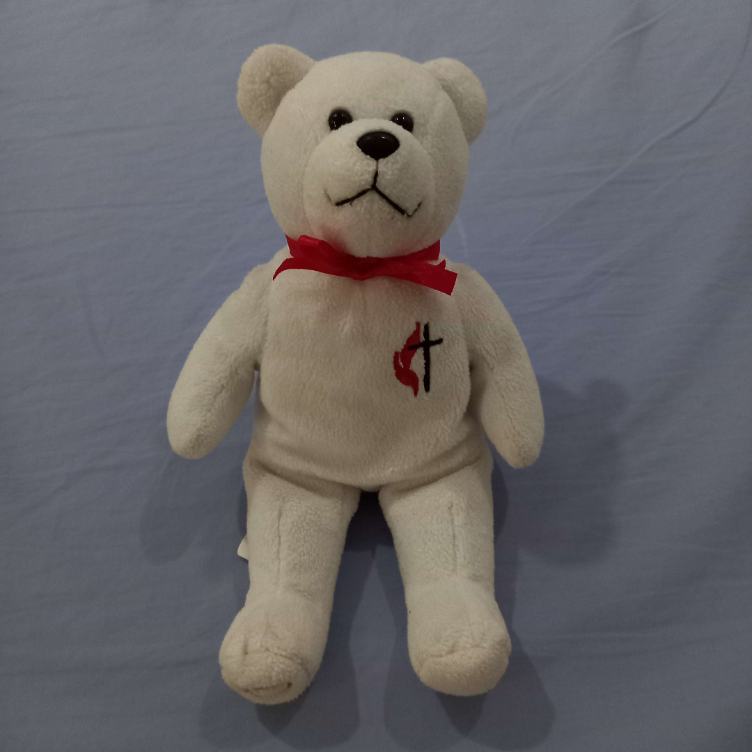 HOLY BEARS The United Methodist Church HolyBear Collectible White Teddy Bear on Carousell