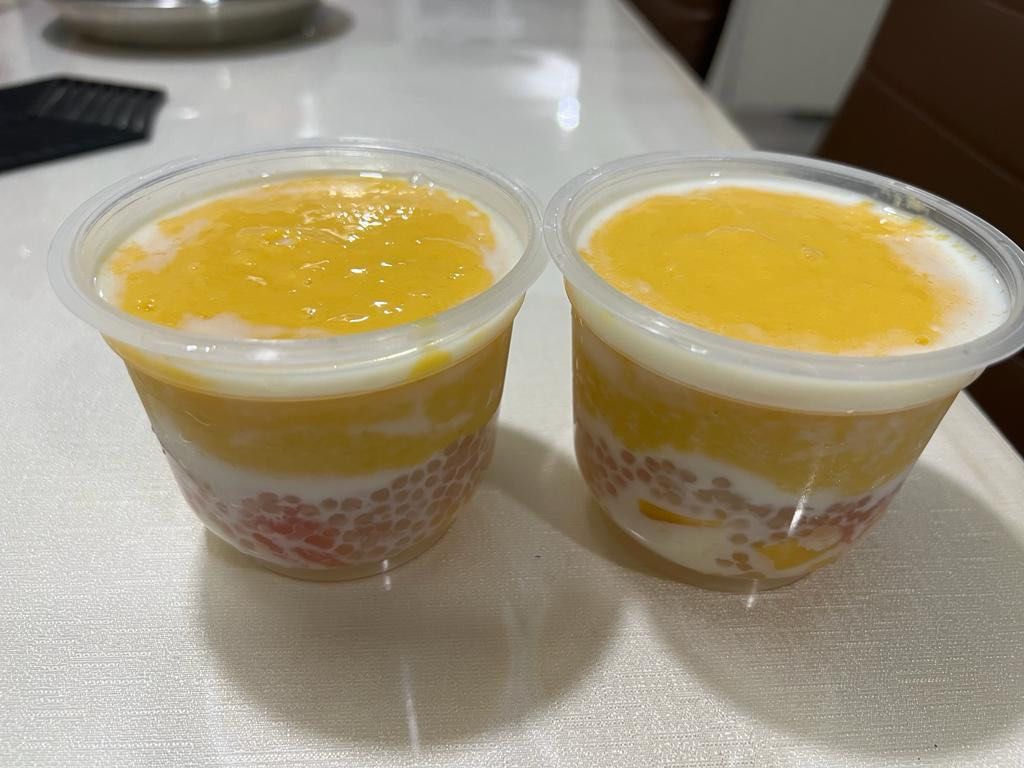 Homemade mango sago , Food & Drinks, Fresh Produce on Carousell