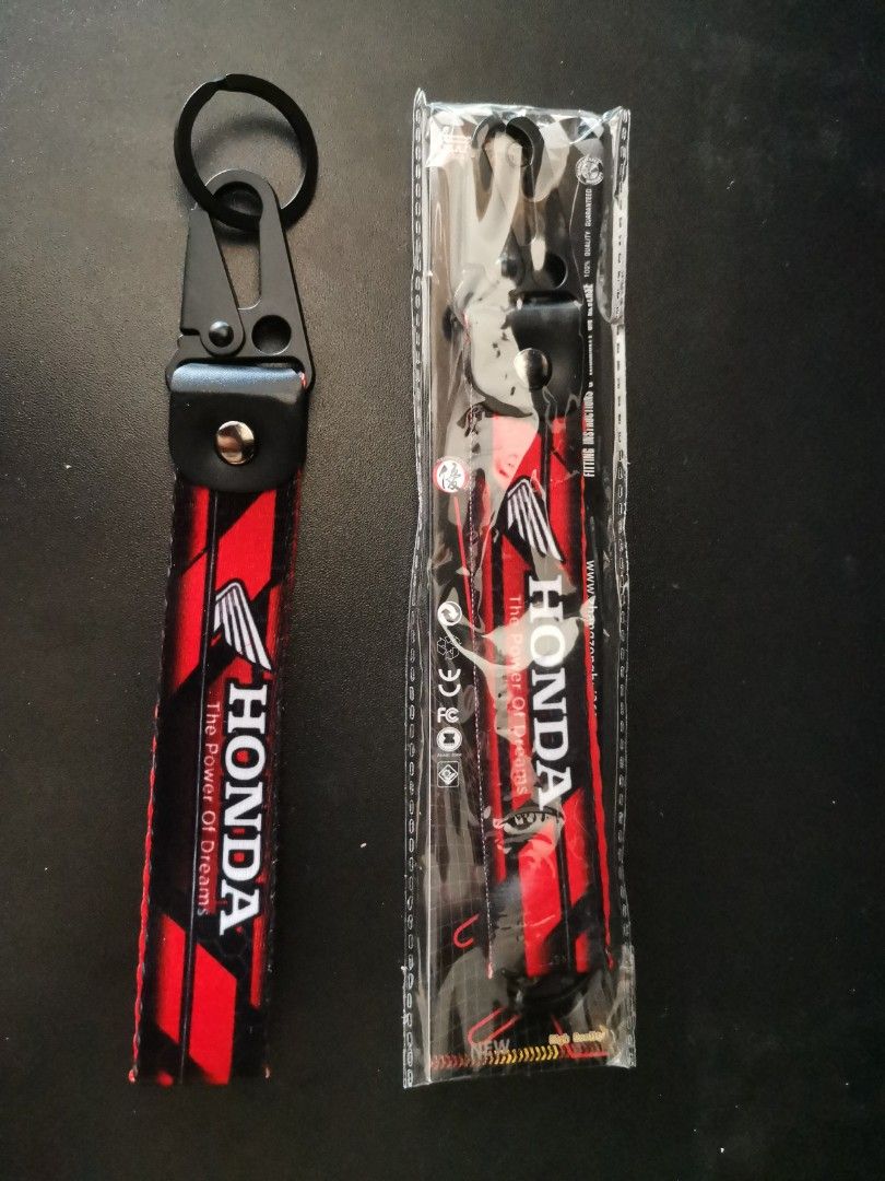 Honda Keychain, Motorcycles, Motorcycle Accessories on Carousell