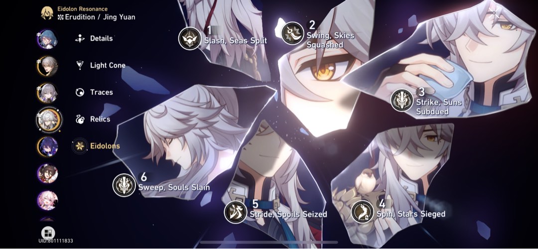 Honkai star rail e6 jing yuan, Video Gaming, Video Games, Others on ...