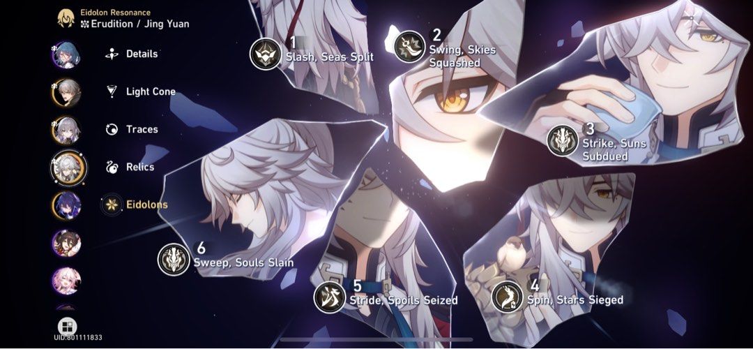 Honkai star rail e6 jing yuan, Video Gaming, Video Games, Others on ...