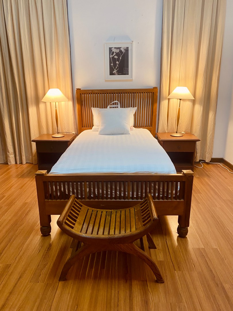 Hotel Jati Bench / Betawi, Furniture & Home Living, Furniture, Chairs ...