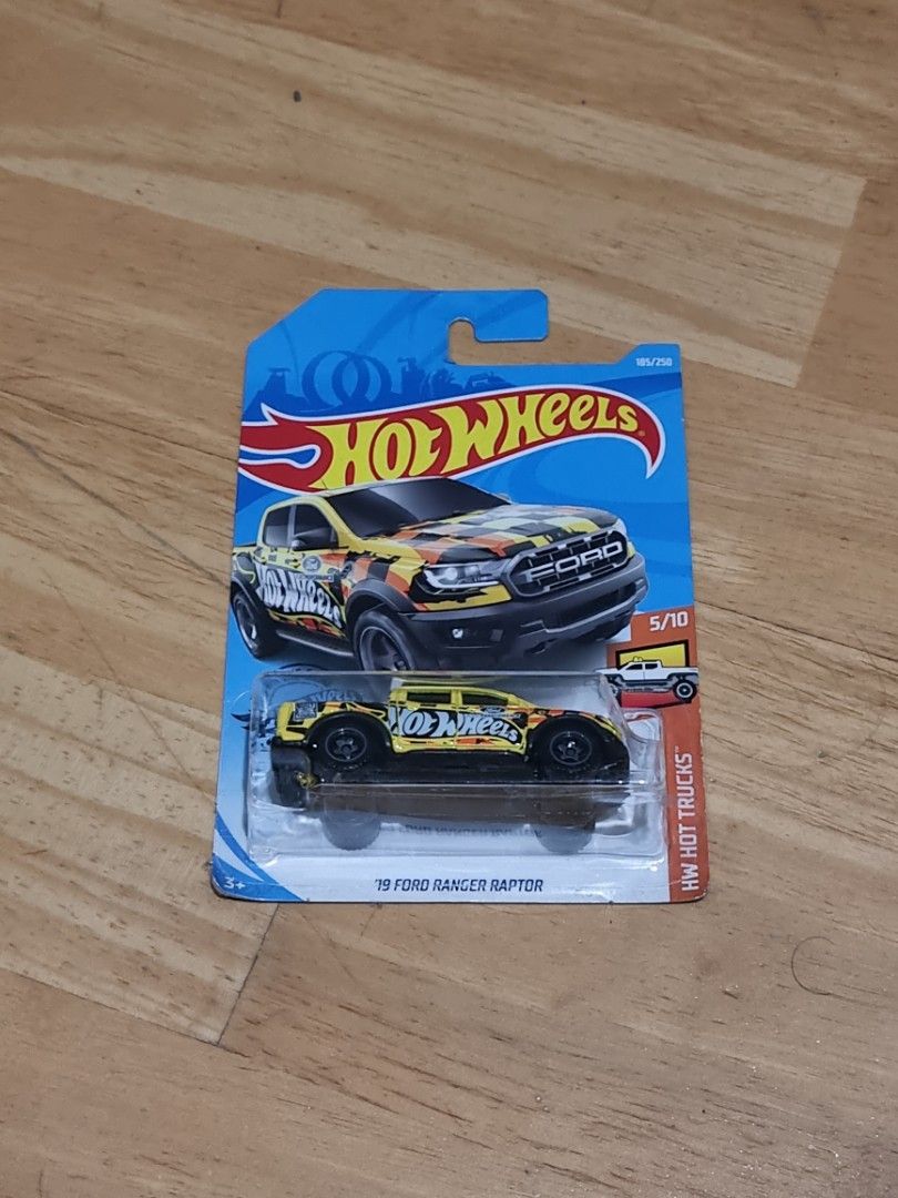 Hotwheels Ford 19 Ranger Raptor, Hobbies & Toys, Toys & Games on Carousell