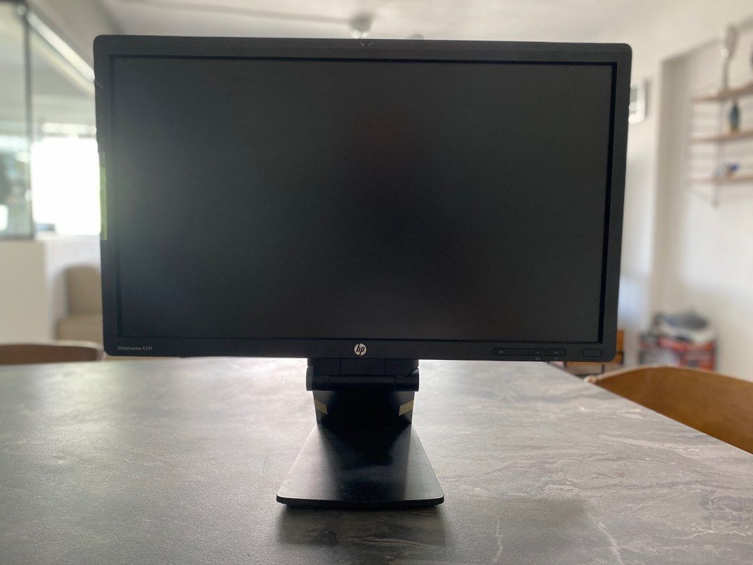 HP EliteDisplay E231 LED Backlit Monitor, Computers & Tech, Parts ...