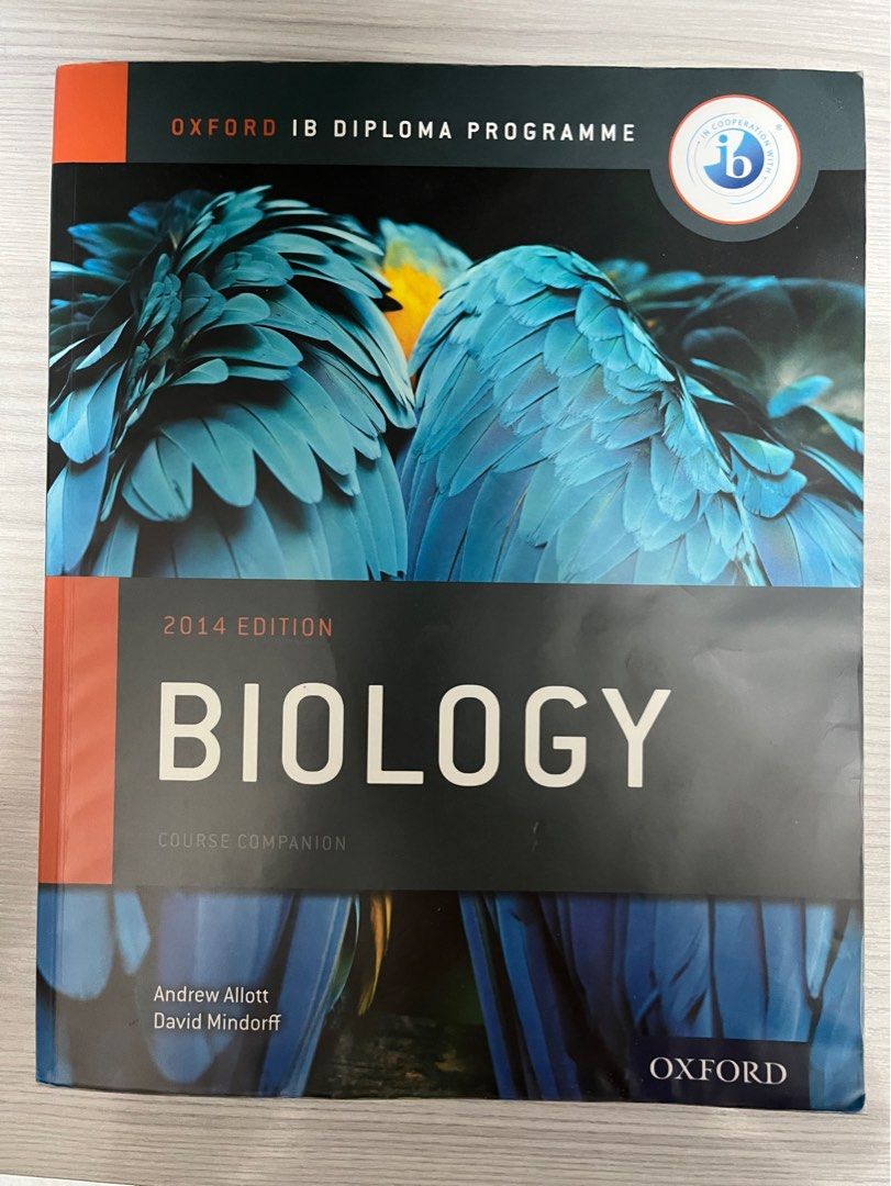 IB Biology Oxford Textbook 2014 Edition, 興趣及遊戲, 書本 & 文具, 教科書 - Carousell