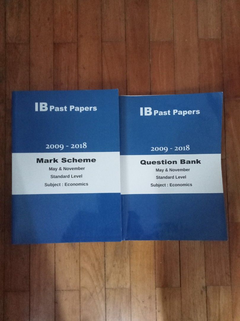 IBDP Economics SL question bank and mark scheme, Hobbies & Toys, Books ...