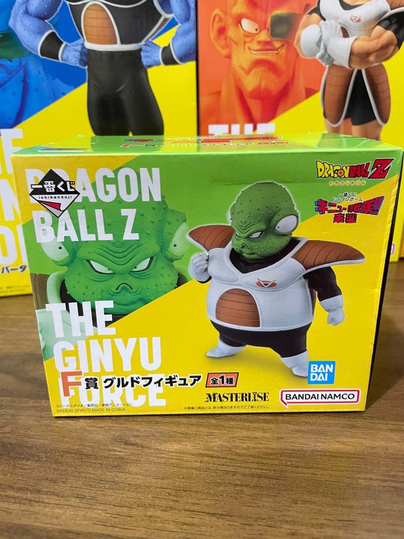IK DBZ Ginyu Force Ichiban Kuji Dragon Ball Z Ginyu Force, Hobbies ...