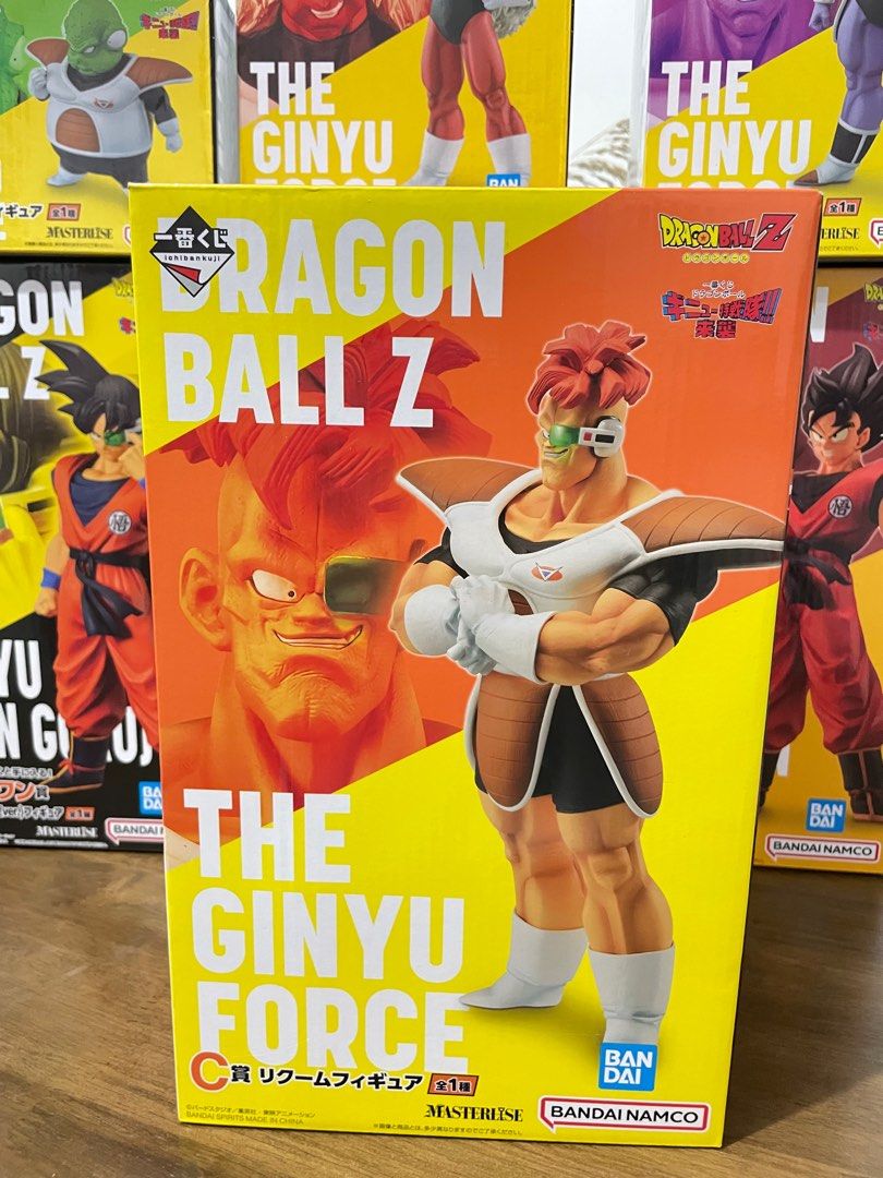 IK DBZ Ginyu Force Ichiban Kuji Dragon Ball Z Ginyu Force, Hobbies ...