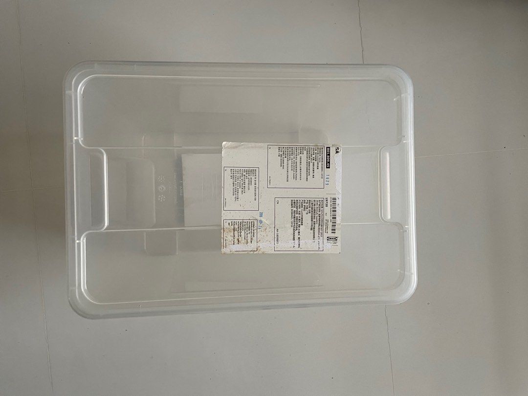 Ikea Samla Storage Box, Furniture & Home Living, Home Improvement ...