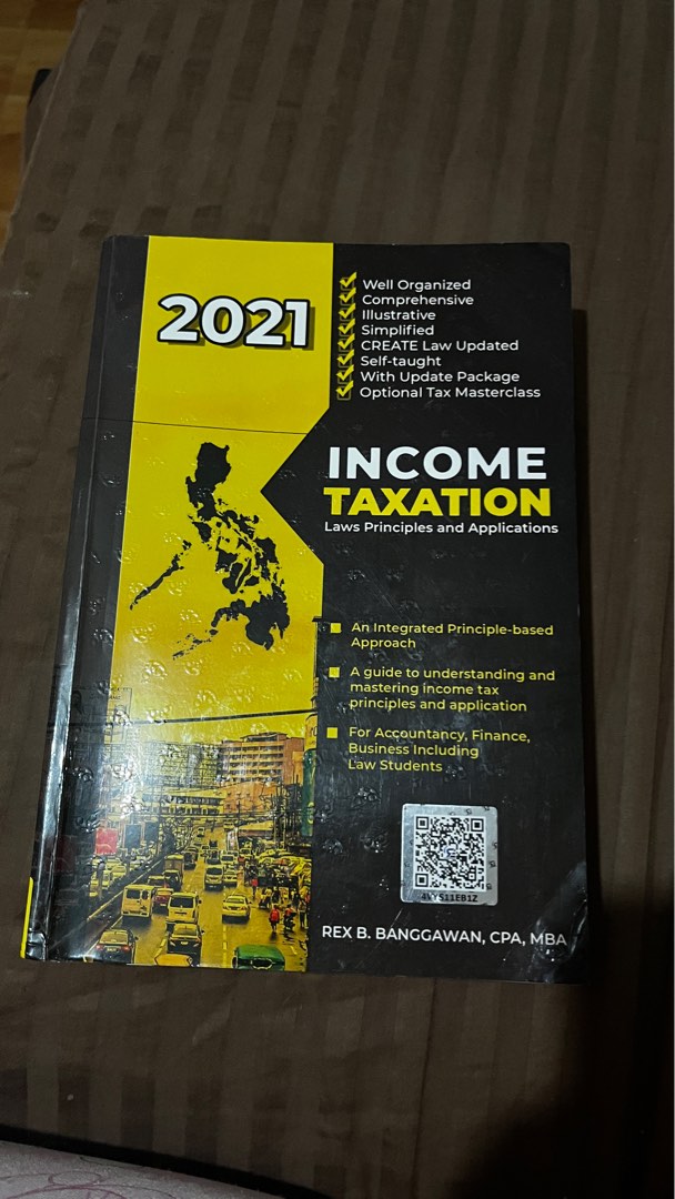 Income Taxation 2021 Rex Bangawan on Carousell