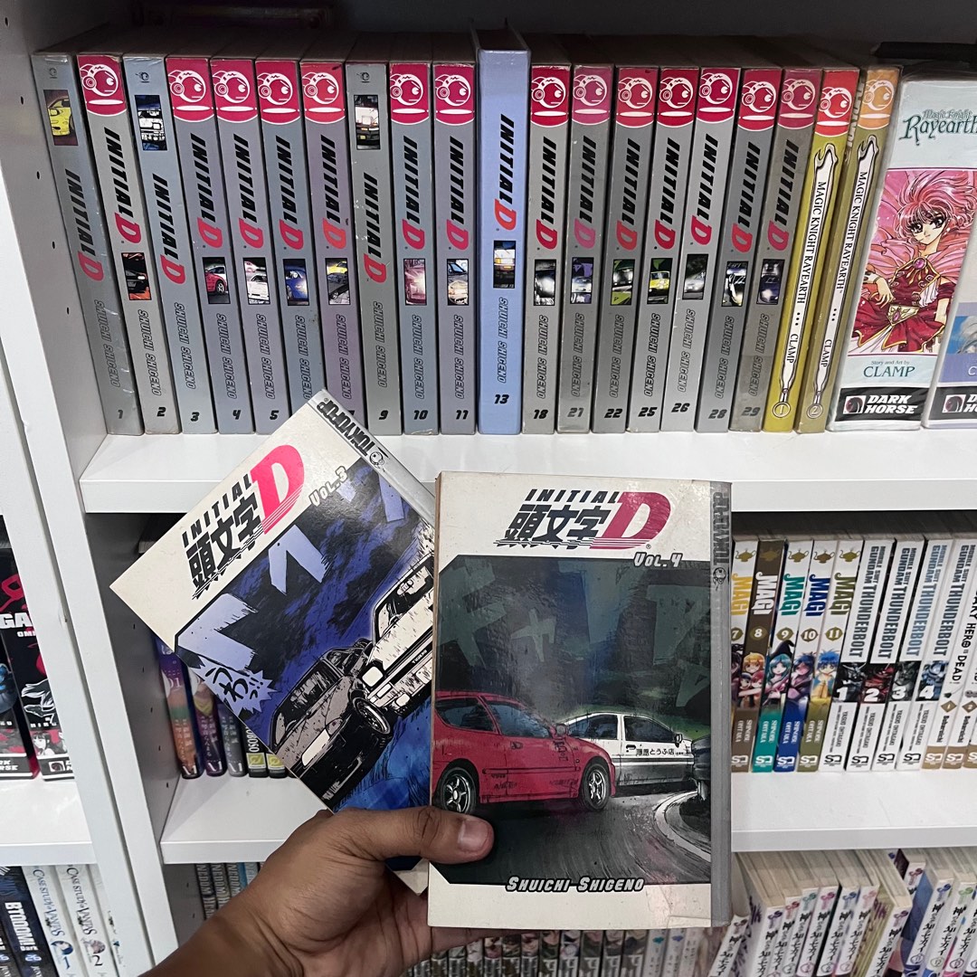Initial D 4, Hobbies & Toys, Books & Magazines, Comics & Manga on Carousell