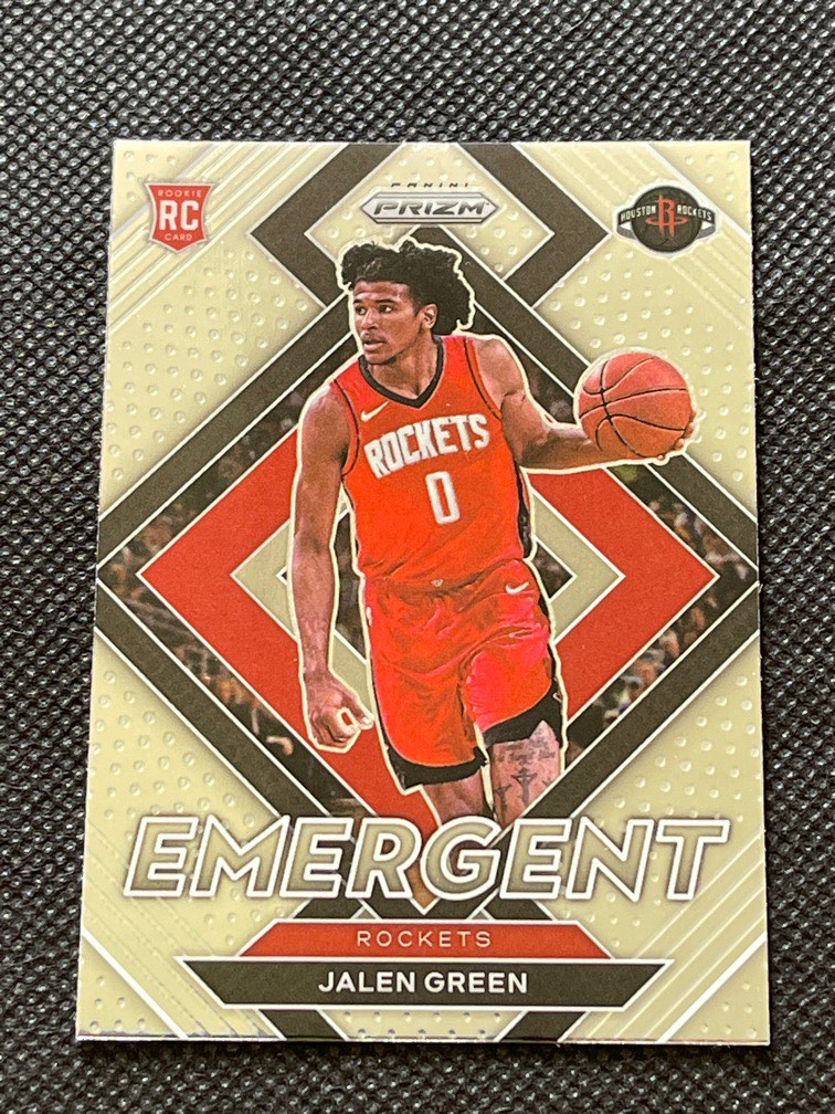 Jalen Green 2021-22 Prizm Emergent RC on Carousell