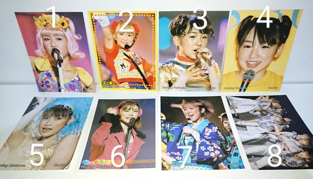 Japanese Idol Group photo cards - Morning Musume (J-pop) 40 each /or ...