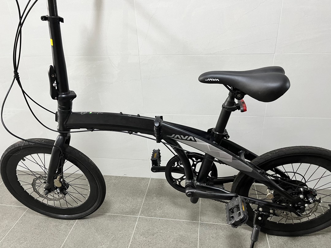 Java Zelo V2 Black foldable bicycle, Sports Equipment, Bicycles & Parts ...